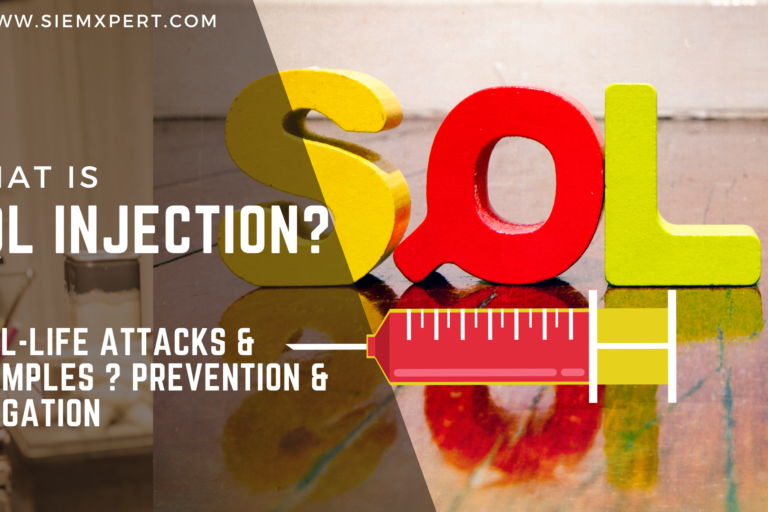 Sql Injection With Example SIEM XPERT